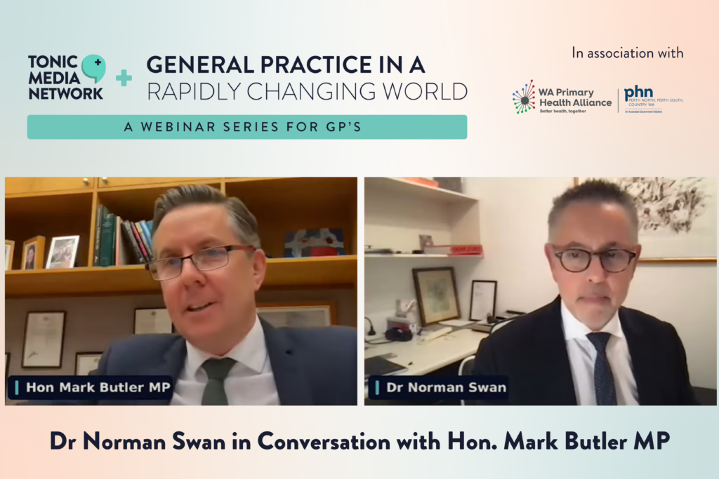 General Practice in a Rapidly Changing World: A conversation with Mark ...